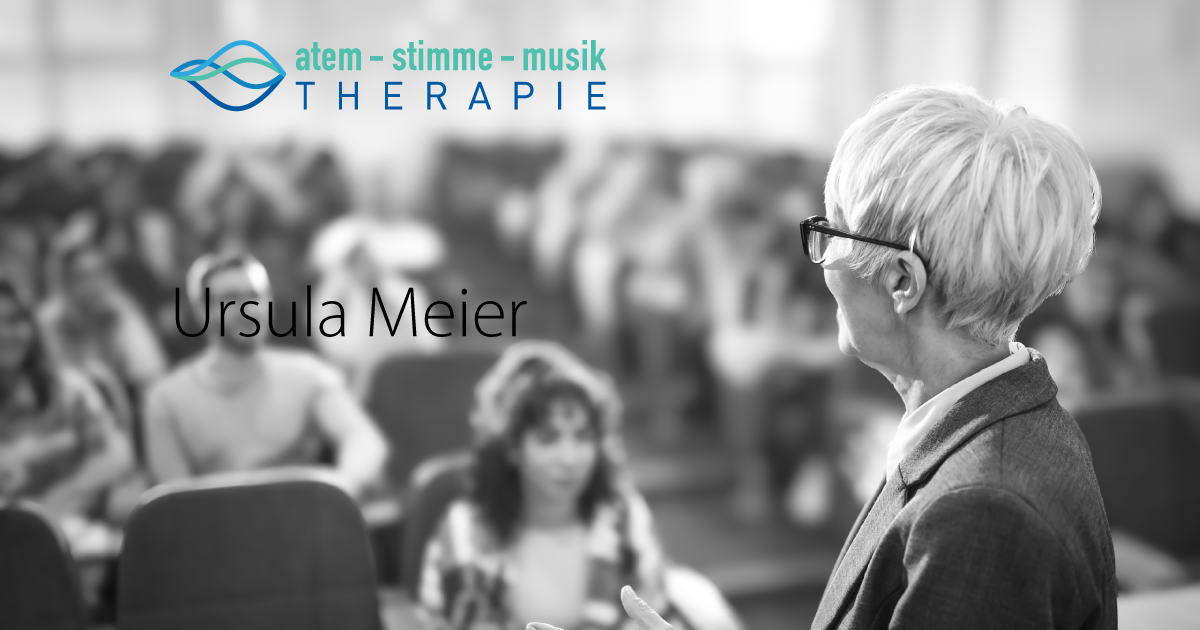 Ursula Meier, Gesangspädagogin, eidg. dipl. Kunsttherapeutin